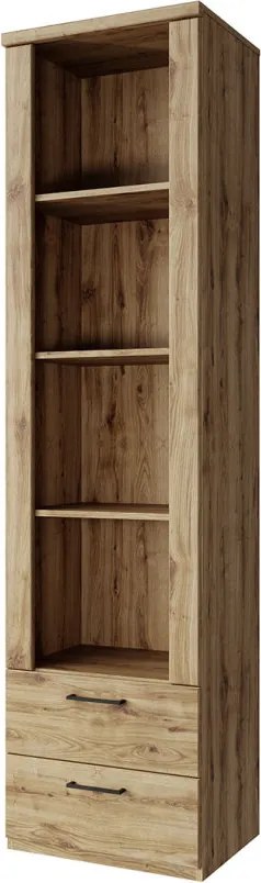 Regál otevřený vysoký 2s dub navarra Doorset