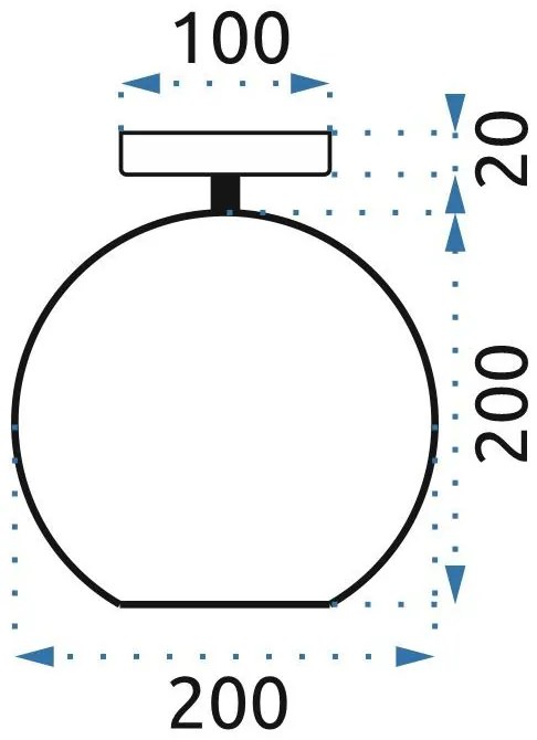 Toolight - Závěsné zrcadlové svítidlo s křišťály 1xE27 60W APP599-1C, chromová, OSW-09671