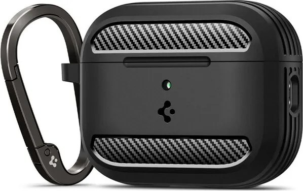 Spigen Rugged Armor pouzdro AirPods Pro 3 matte black