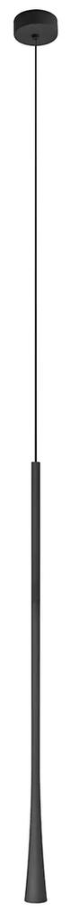Zambelis 20142 závěsné LED svítidlo černé, 7W, 3000K, 60cm