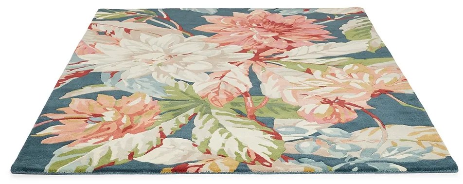 Sanderson Dahlia&Rosehip Teal 50608 140x200cm