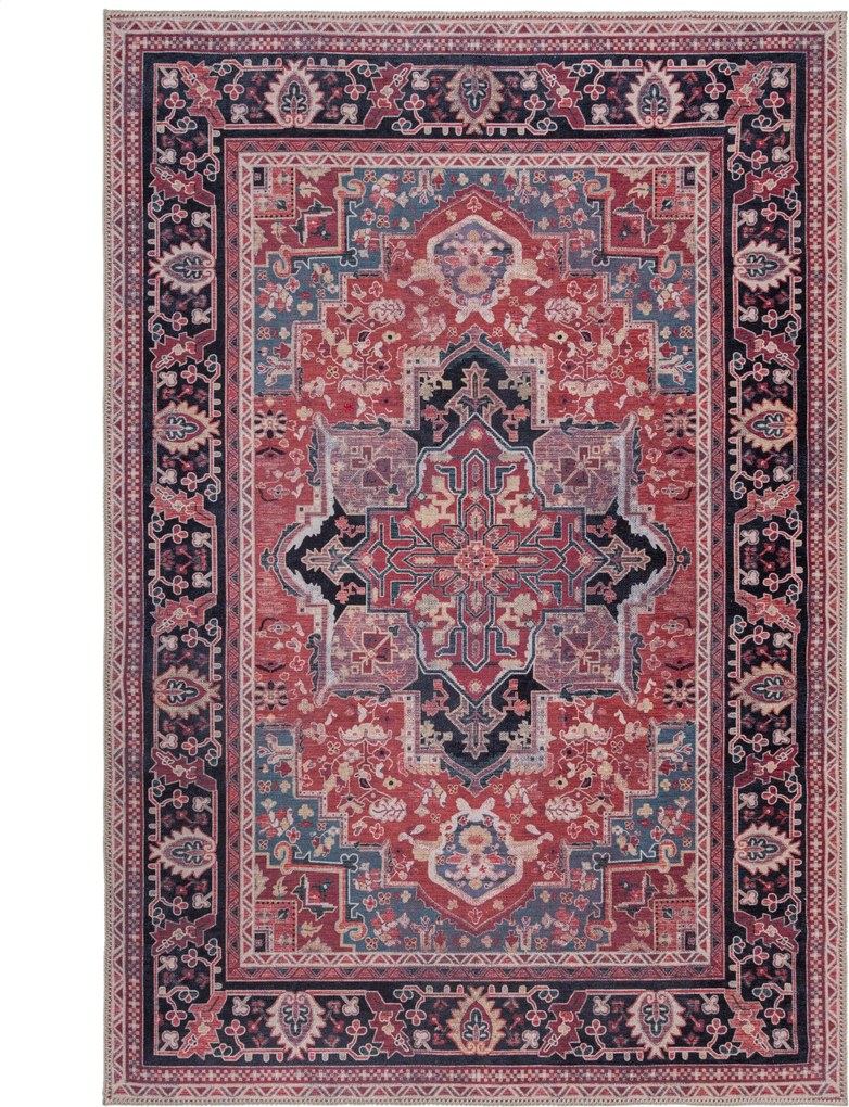 Kusový koberec Hebden Windsor Red, 80x150, červená, obývacia izba, Flair Rugs