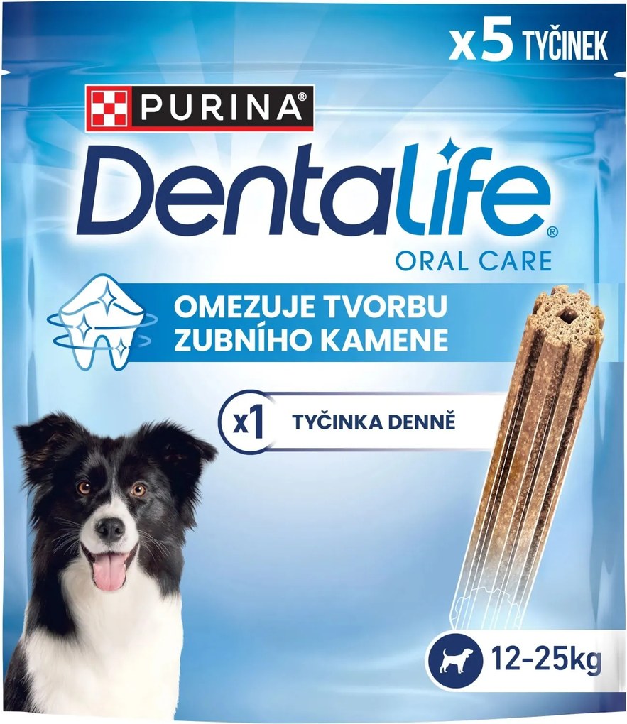 PURINA Dentalife Medium Pamlsky pro psy 5 tyčinek (115 g)