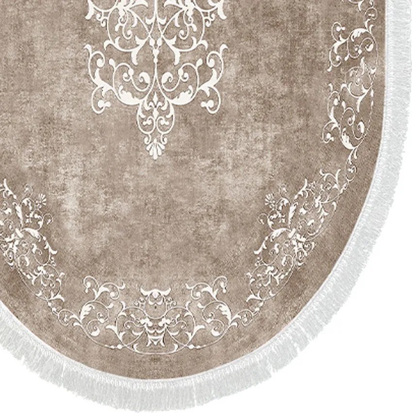 Taupe koupelnové předložky v sadě 2 ks 60x100 cm – Foutastic