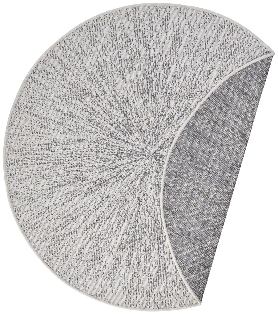 Mujkoberec Original Kusový koberec Mujkoberec Original Nora 105001 Grey Creme kruh - 160x160 (průměr) kruh cm