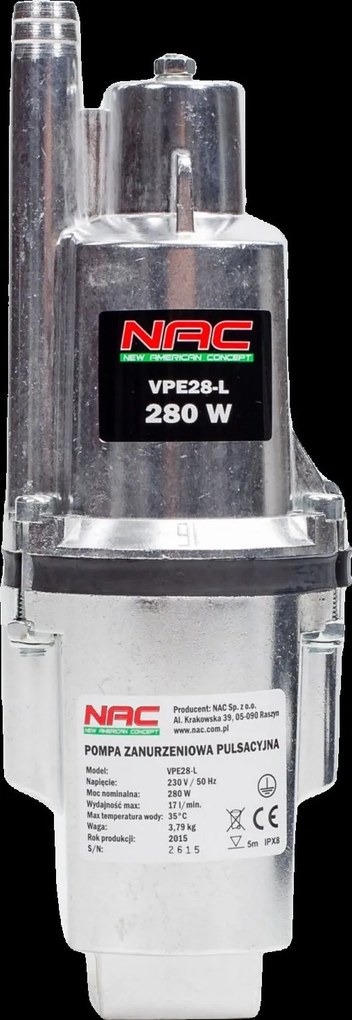 Čerpadlo NAC ponorné VPE28-L  [63728]