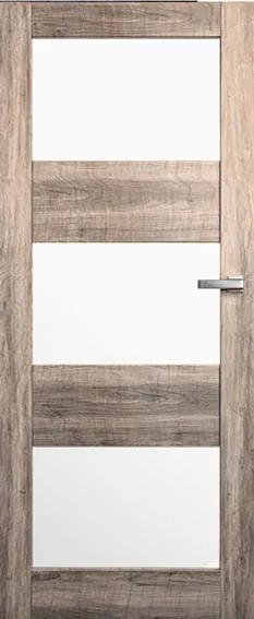 Interiérové dveře vasco doors TEO model 5 Průchozí rozměr: 70 x 197 cm, Orientace dveří: Levé dveře, Dekor: Buk jasmínový