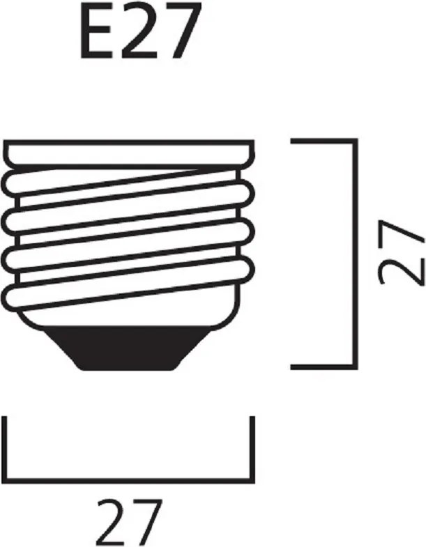 Diolamp LED Spiral Filament žárovka Globe čirá G95 4W/230V/E27/1800K/300Lm/360°/Dim