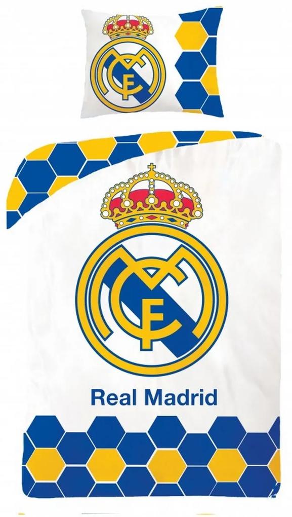 HALANTEX Povlečení FC Real Madrid HX13 - 140x200, 70x90, 100% bavlna