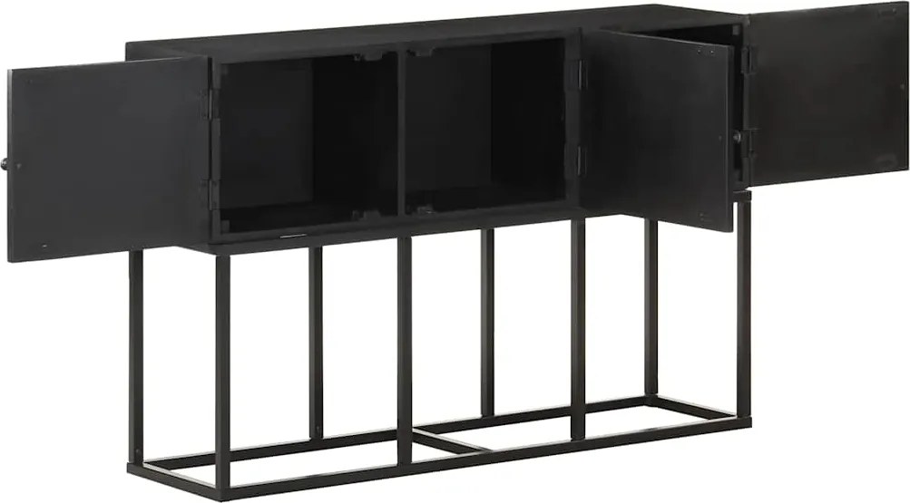 Příborník 115 x 30 x 76 cm masivní mangovníkové dřevo 323579