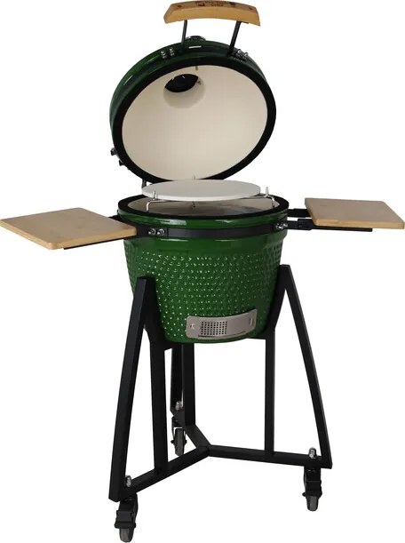 Gril Kamado Egg 16" keramický, průměr 32,5 cm, zelený