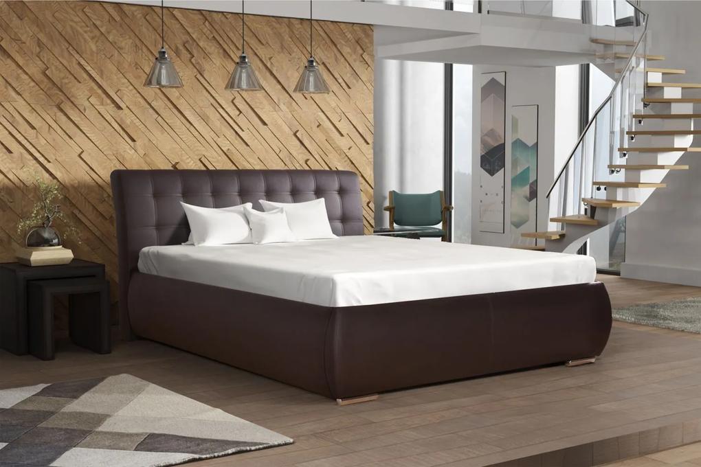 MobelStyle Manželská postel BIAN, 180 x 200 cm, Madryt 1100 Rozměr postele: 180x200cm