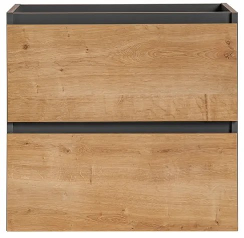 COMAD MONAKO GREY OAK 820 Skříňka pod umyvadlo 60cm - Comad