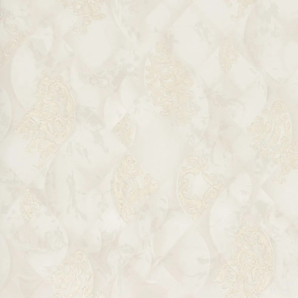 Luxusní krémová vliesová tapeta se zlatými ornamenty M31921, Magnifica Murella, Zambaiti Parati
