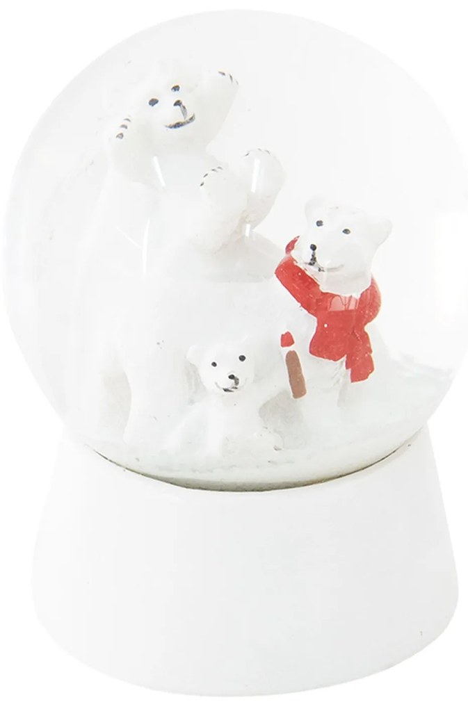 Malé sněžítko s medvídky - Ø 7*8 cm