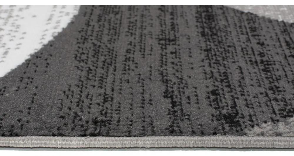 Kusový koberec PP Alex šedočervený 160x220cm