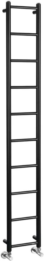 Sapho Sapho, DINA topné těleso 250x1680mm, černá matná, IR377TB
