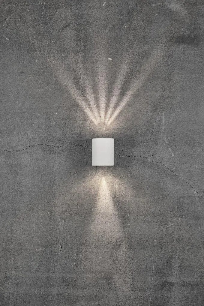 NOR 49701001 Venkovní nástěnné svítidlo Canto 2 2x6W LED bílá čirá - NORDLUX
