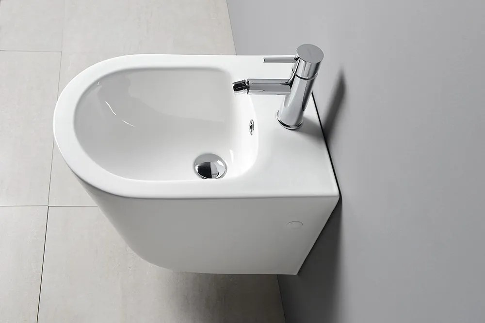 Sapho PACO bidet závěsný, 36x52cm, bílá PZ2012