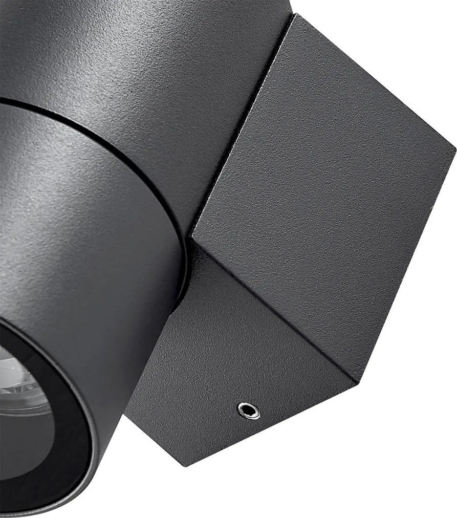 IMPR 731230 Deko-Light venkovní nástěnné přisazené svítidlo Achernar Down, 1x max. 50 W GU10, tmavěšedá - DEKOLIGHT