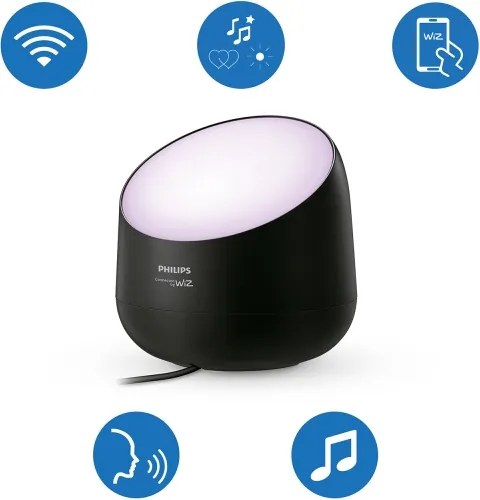 Philips -LED RGB+TW Stmív. stolní lampa SMART LED/9W/230V 2200-6500K Wi-Fi