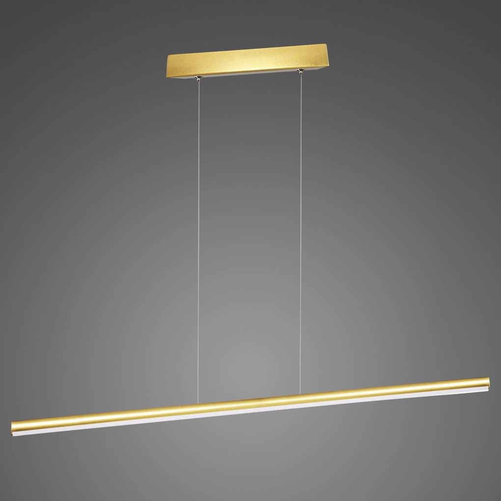 LED závěsné světlo LINEA No.1 120cm gold 4000K