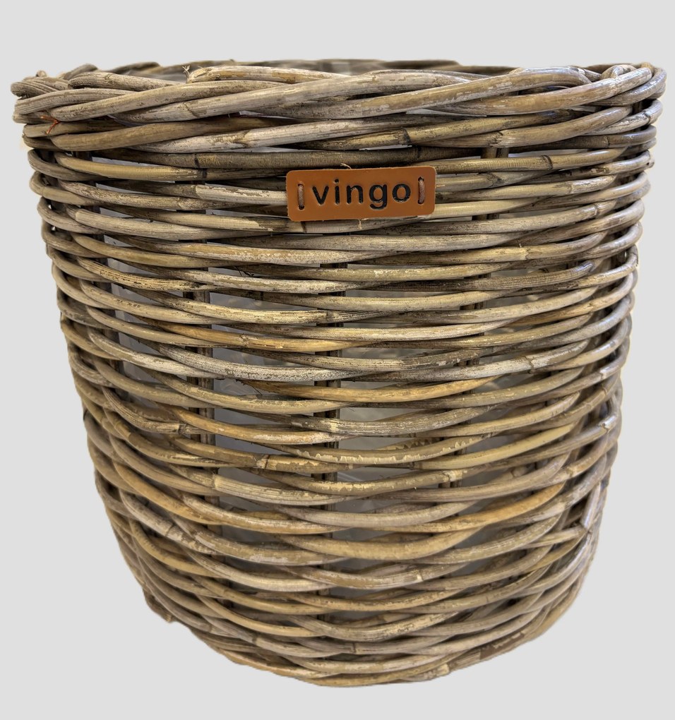 Vingo Ratanový květináč - kulatý Rozměry (cm): průměr 24, v. 25