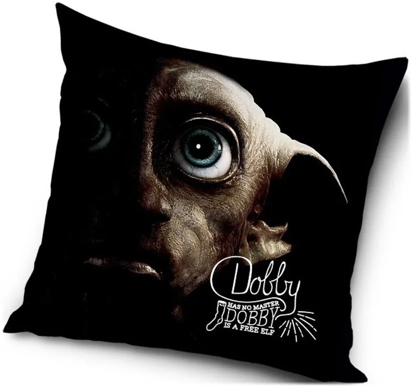 Polštář Harry Potter - motiv Dobby is a Free Elf - 40 x 40 cm
