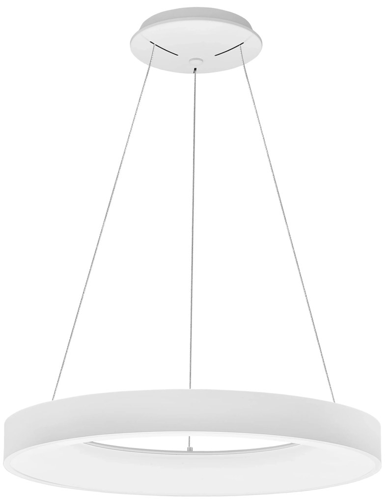 LED lustr Rando Thin 60 4000K bílé