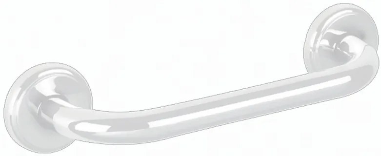 BISK Erga Niagara, madlo rovné 228 mm, bílá lesklá, ERG-04790