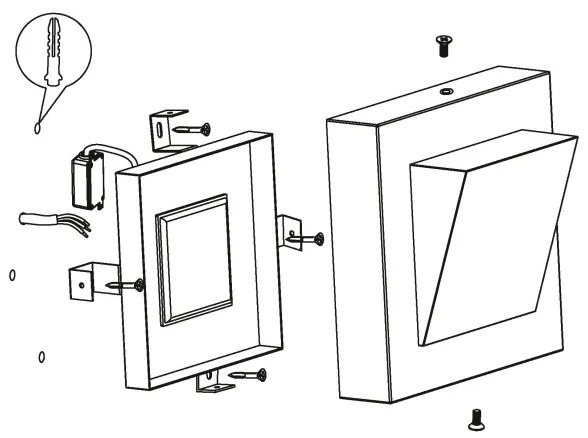 Eglo 94114 - LED venkovní osvětlení GALARY 1 1xLED/3,7W/230V IP44