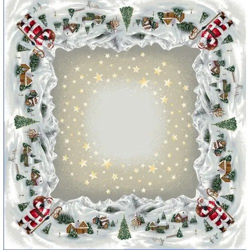 Tegatex Gobelínový ubrus  - Vánoční Santa Claus Velikost: 40*140 cm
