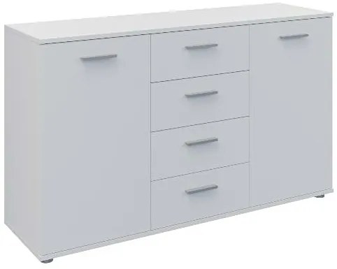 Casarredo Komoda ZENOBI 2D4S bílá mat