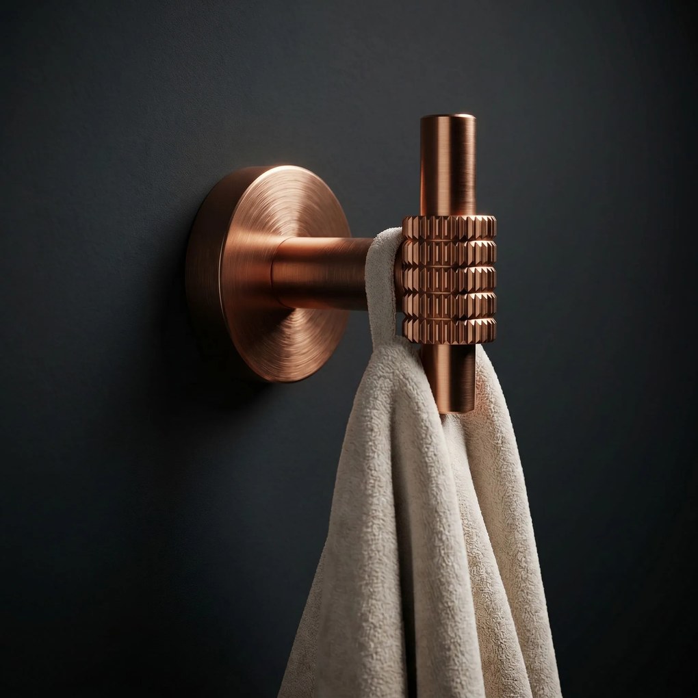 Rea Rea, Koupelnový háček 29104 Rivo Brush Copper, REA-60109
