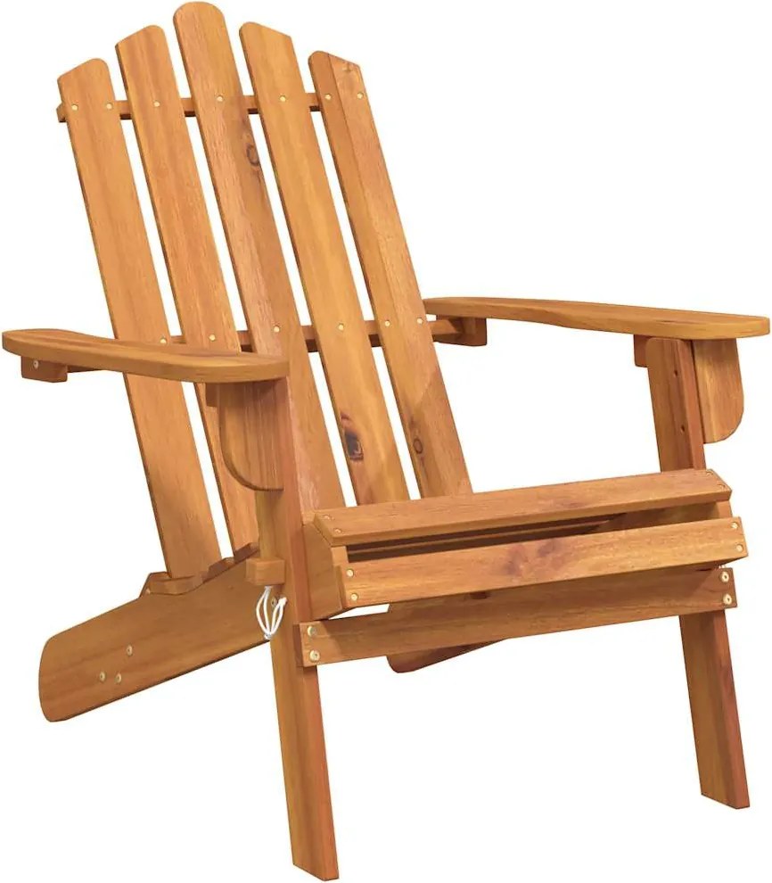 Zahradní židle Adirondack masivní akáciové dřevo 316830