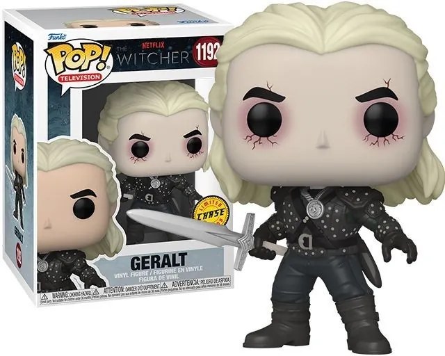 Funko pop tv: witcher - geralt w/chase