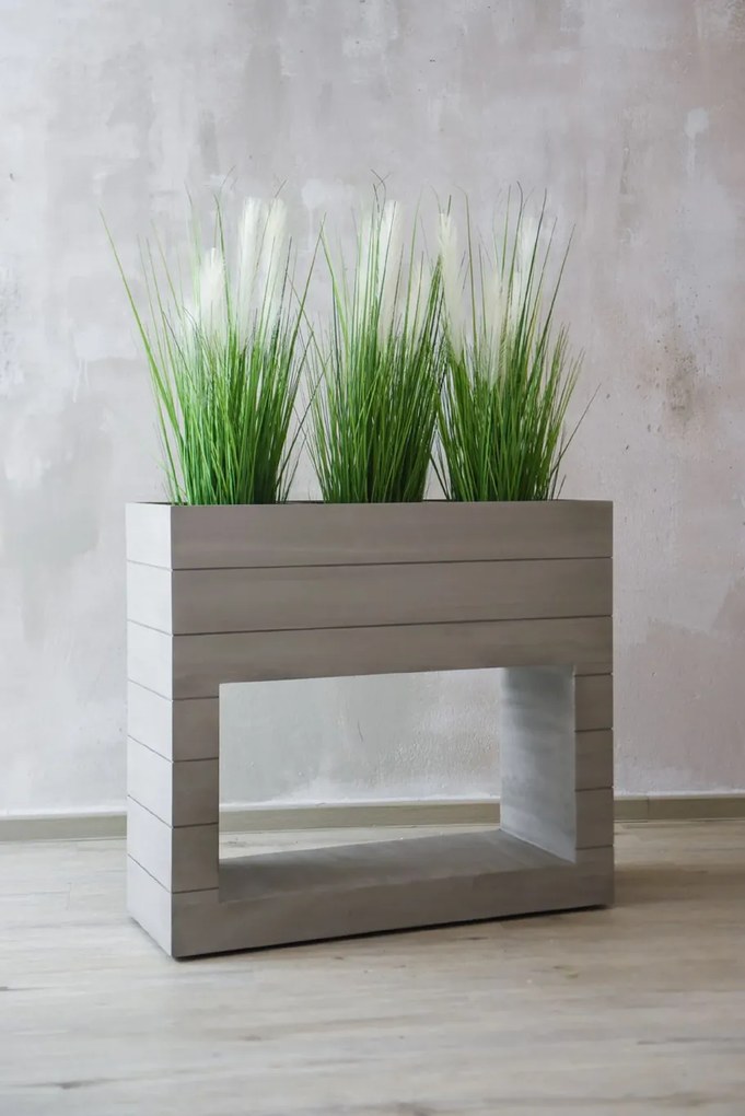Umělá tráva PAMPAS, plast, výška 80 cm, zelená