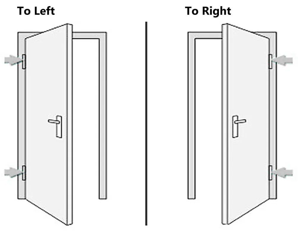 vidaXL Marketos Vchodové dveře antracitové 98 x 190 cm