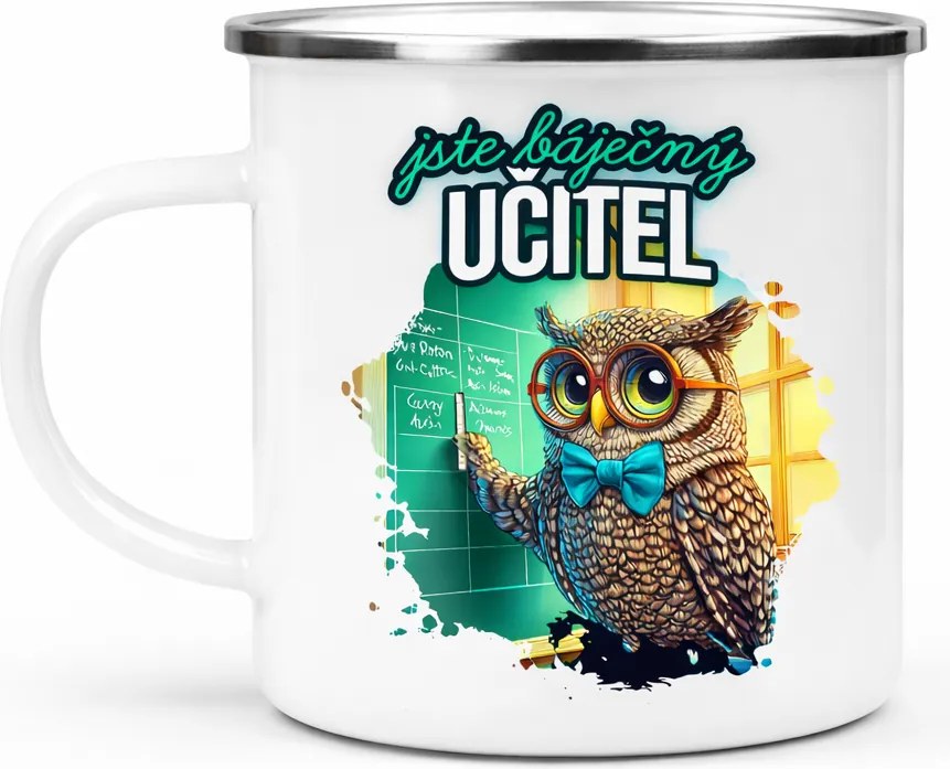 Ahome Ahome CZ Plecháček Jste báječný učitel sova 300 ml