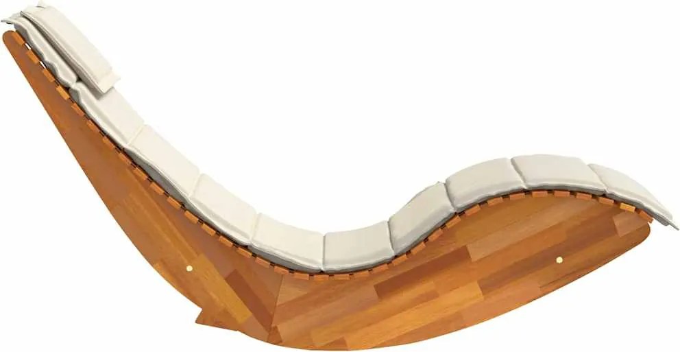 Slunečník 2 ks Masivní akátové dřevo Hnědá 3329134