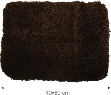 MSV Koupelnová předložka MICROFIBER černá / 40 x 60 cm / polyester / p