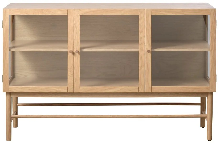 Designová komoda Dallan 140 cm přírodní dub