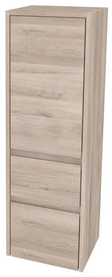 Mereo Mereo, Opto koupelnová skříňka vysoká 125 cm, levé otevírání, Multidecor, CN995LDKRS