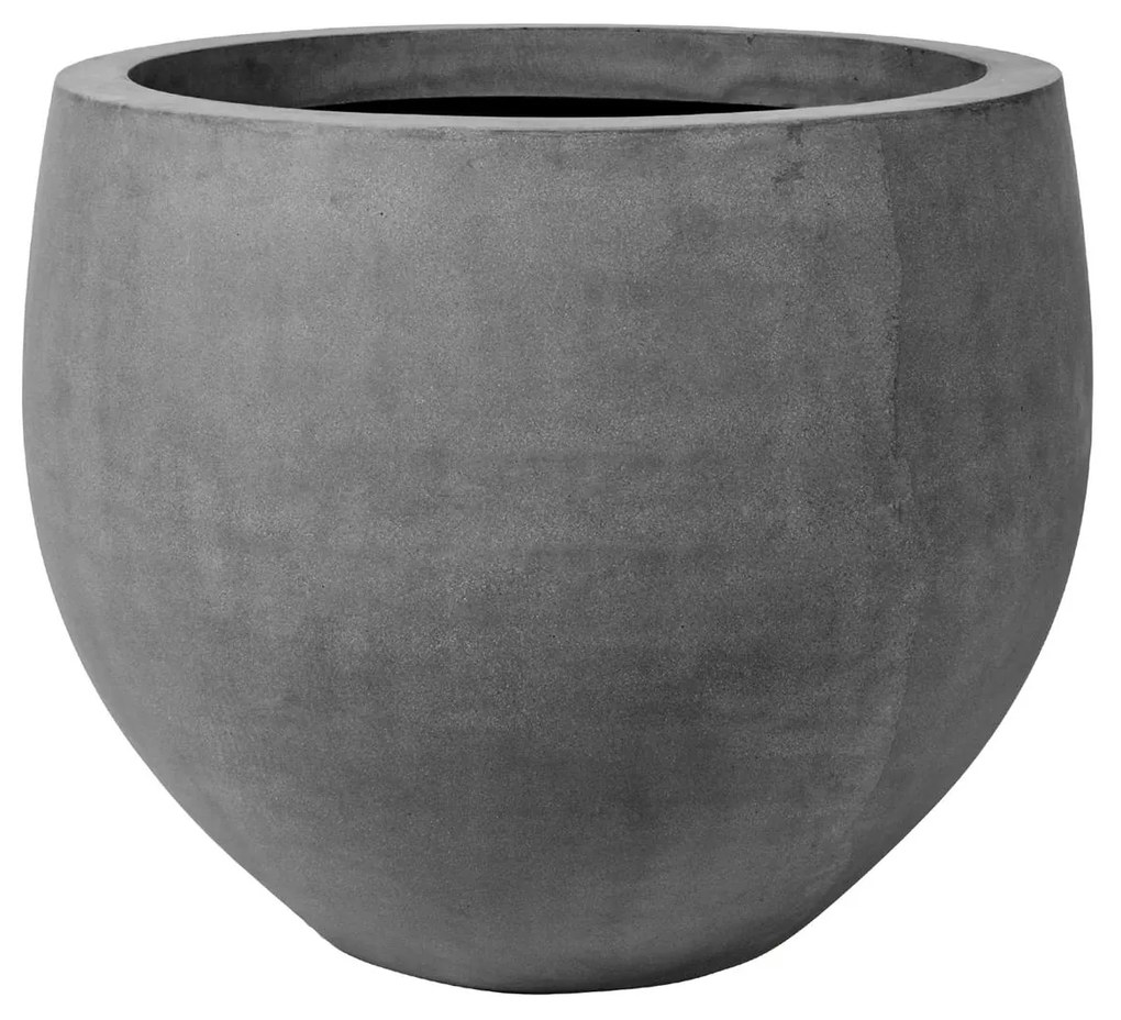 Květináč Jumbo Orb, barva šedá, více velikostí - PotteryPots Velikost: L - v. 114 cm, ⌀ 133 cm