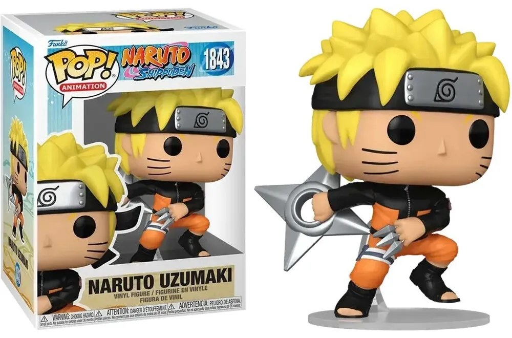 Funko pop! naruto shippuden naruto uzumaki 1843