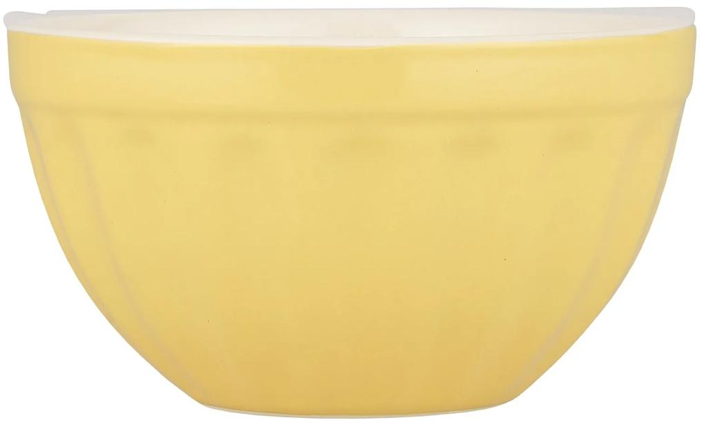 IB LAURSEN Miska na müsli Mynte Lemonade, žlutá barva, keramika