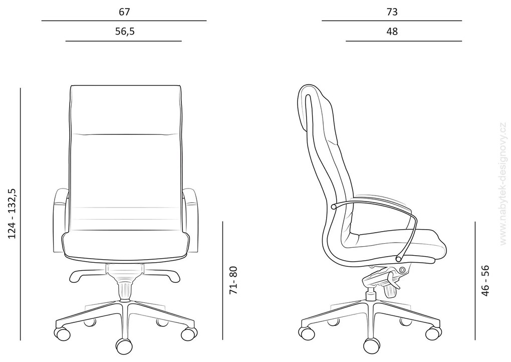 Kancelářská židle 7900 EWE