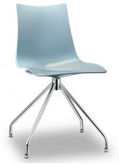 Scab Plastová židle ZEBRA TECHNOPOLYMER otočná Barva podnože antracitová podnož (RAL 7016) Barva plastu Scab Antracit 2617