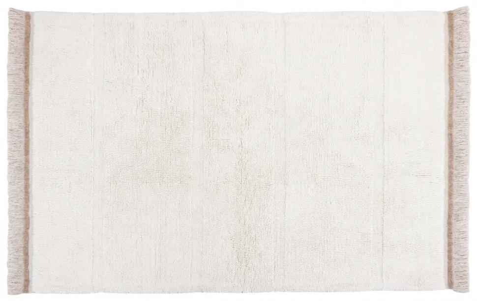 Lorena Canals koberce Vlněný koberec Steppe - Sheep White - 200x300 cm