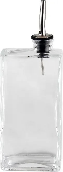 VERK GROUP Skleněný dávkovač oleje se zátkou - MARINE, 500 ml